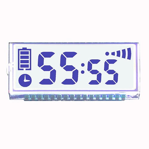 4 Digits 7 Segment LCD Monochrome LCD Display PIN Connection