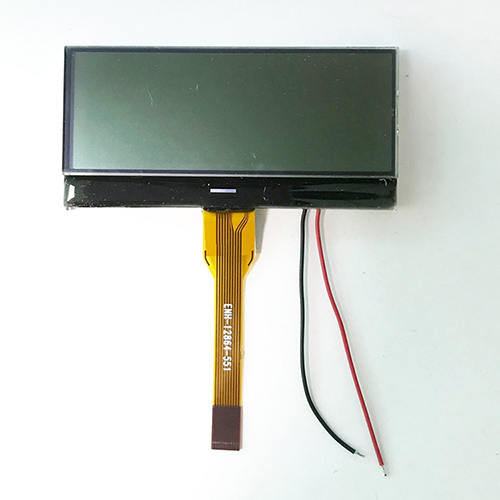 128x64 Monochrome LCD Display with White Backlight