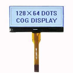 128x64 Monochrome LCD Display with White Backlight
